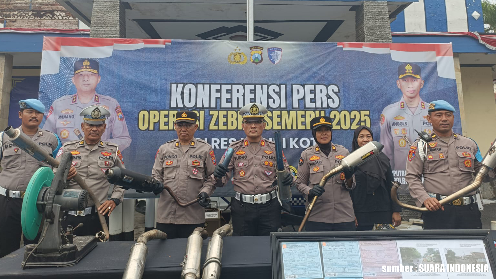 Operasi Zebra Semeru 2025 di Kediri Berakhir, Puluhan Ribu Pelanggaran ...